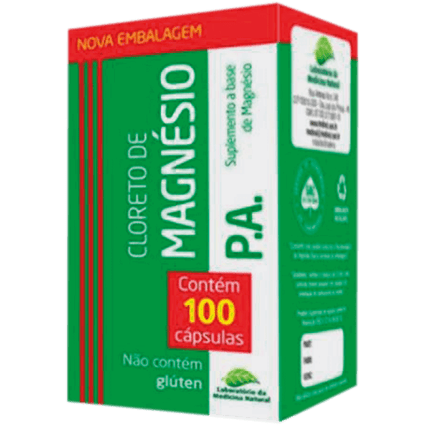Kit 2 Cloreto de Magnésio 100 Cápsulas Medinal